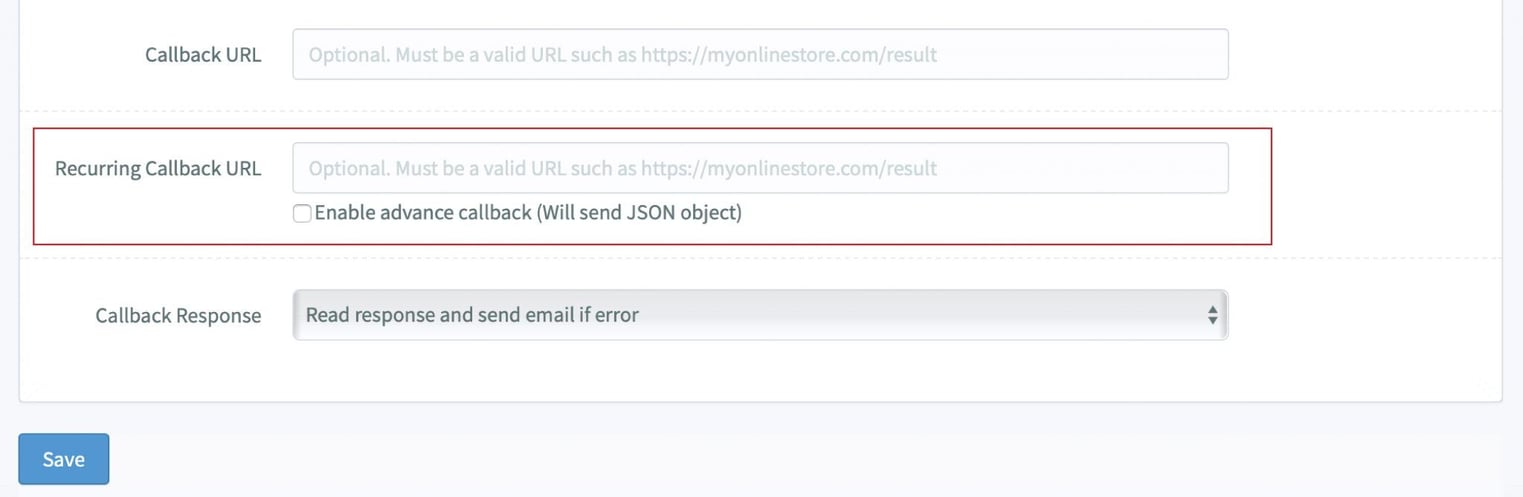How to register for Recurring API